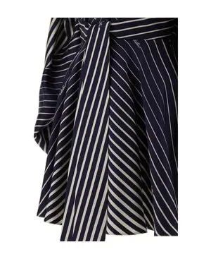 Valentino Garavani Striped Lace Dress