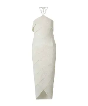 Cult Gaia Patrizia Fringe Dress - Ivory