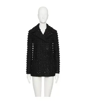 Valentino Garavani Long-sleeved Casual Jacket - Black