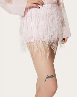 Valentino Garavani Side Zip Skirt