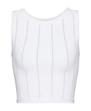 Valentino Garavani Logo Vest - White