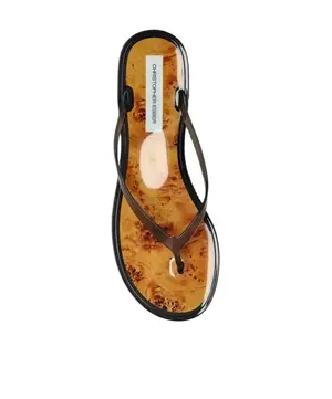 Christopher Esber Jo Rubber Flip-flops - Black