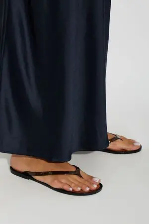 Christopher Esber Jo Rubber Flip-flops - Black