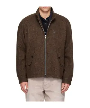 WOOYOUNGMI Tweed Jacket - Brown