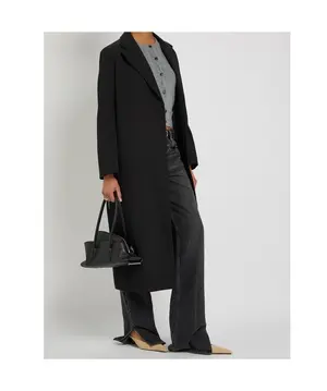 NILI LOTAN Long-sleeved Belted Coat