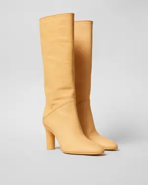 Celine Tube High Boot In Calfskin