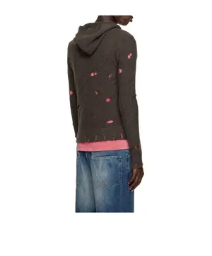 Gimaguas Long-sleeve Zip-up Knit Top