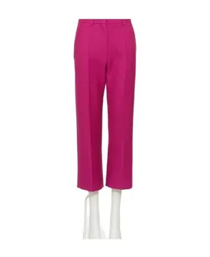 Valentino Garavani Tailored Cropped Trousers - Pink
