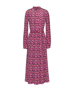 Valentino Garavani Optical Print Shirtdress - Red