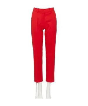 Valentino Garavani Tailored Straight Leg Pants - Red