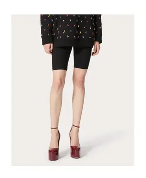 Valentino Garavani Embossed Logo Cycling Shorts