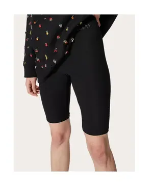 Valentino Garavani Embossed Logo Cycling Shorts