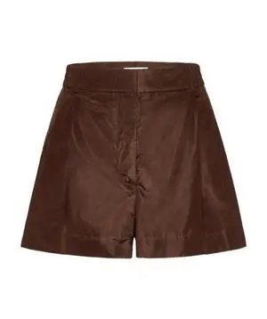 Valentino Garavani Pressed-crease Tailored Shorts - Brown