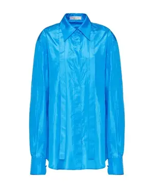 Valentino Garavani Long-sleeve Button-fastening Shirt - Blue