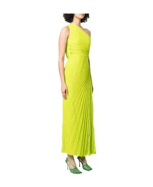 Valentino Garavani One-shoulder Silk Gown