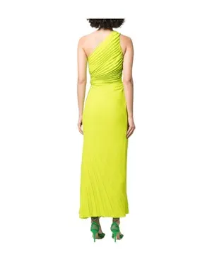 Valentino Garavani One-shoulder Silk Gown