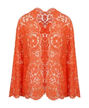 Valentino Garavani Lace Shirt - Red