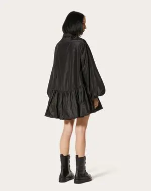 Valentino Garavani Long-sleeved Mini Shirt Dress