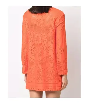 Valentino Garavani Crocheted Lace Minidress