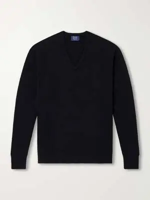 William Lockie Wool Sweater - Black