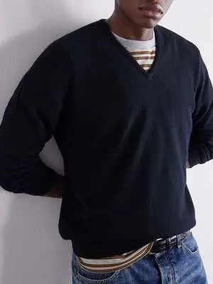 William Lockie Wool Sweater - Black