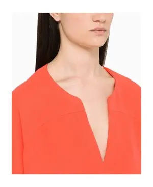 Valentino Garavani V-neck Cropped Blouse