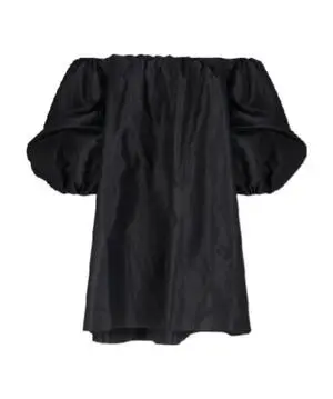 Valentino Garavani Strapless Blouse - Black