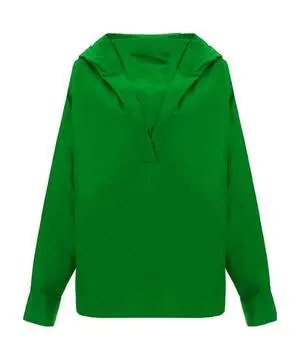 Valentino Garavani Hoded Windproof Pullover Jacket - Green