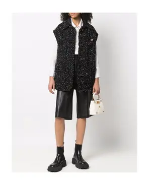 Valentino Garavani Speckled Button-up Jacket