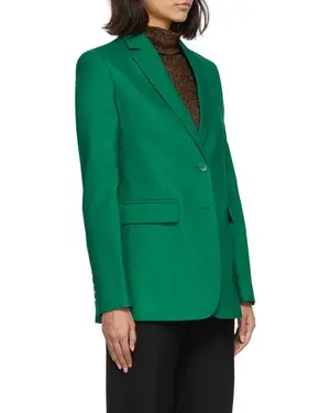 Valentino Garavani Single Breasted Long Sleeved Blazer