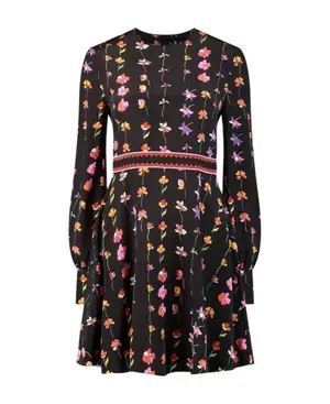 Valentino Garavani Print Dress - Black