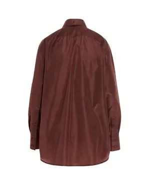 Valentino Garavani Long-sleeve Silk Shirt