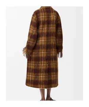 Loewe Check Patterned Coat