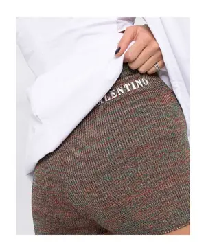Valentino Garavani High Waist Knitted Shorts