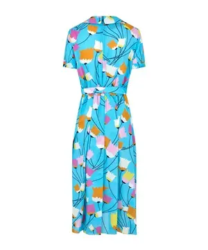 Gucci Floralprint Shirt Midi Dress