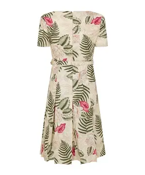 Gucci Floralprint Shortsleeve Dress