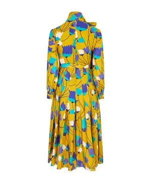 Gucci Floralprint Midi Dress
