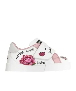 Dolce & Gabbana Portofino Light Calfskin Sneakers - Multicolor