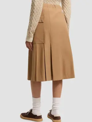 Moncler Elastic-waist Skirt