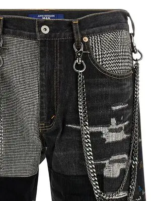 Junya Watanabe Patchwork Wide-leg Jeans
