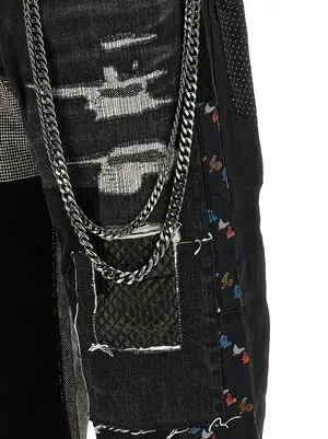 Junya Watanabe Patchwork Wide-leg Jeans