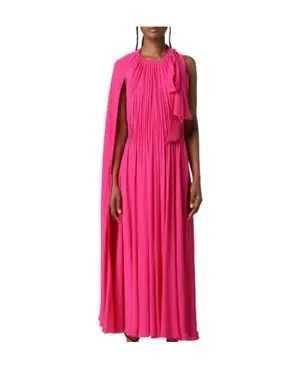 Valentino Garavani Pleated Dress - Pink
