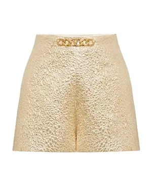 Valentino Garavani Vlogo Chain Tailored Shorts - Nude