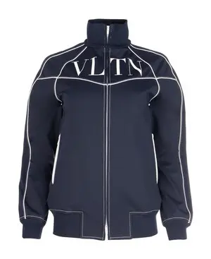 Valentino Garavani Vltn Printed Track Jacket - Navy Blue