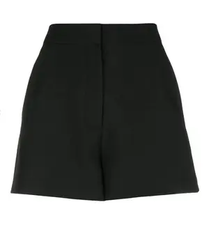 Valentino Garavani High-waist Tailored Shorts - Black