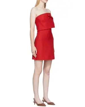 Valentino Garavani Bow-detail Minidress