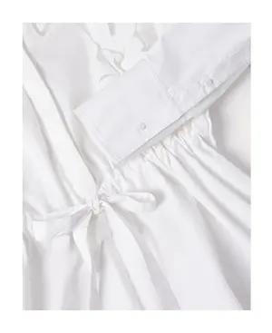 Valentino Garavani Flower Hollowed-out Embroidery Dress