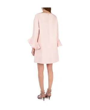 Valentino Garavani Ruffled Sleeve Mini Dress