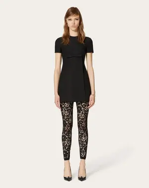 Valentino Garavani Bow-detail A-line Mini Dress