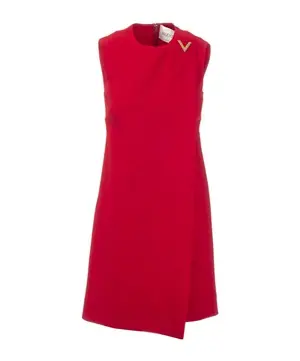 Valentino Garavani Sleeveless Dress - Red